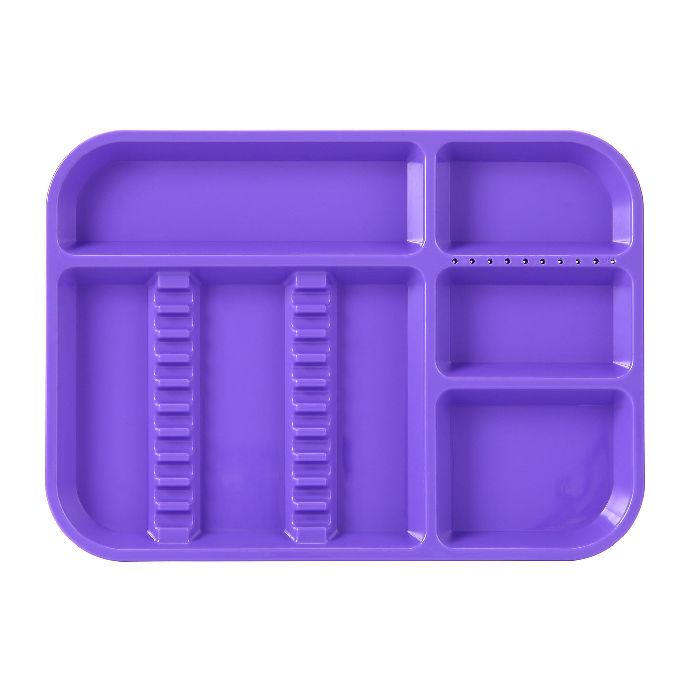 JMU Dental Instrument Tray Autoclavable Plastic Divided Trays Size B