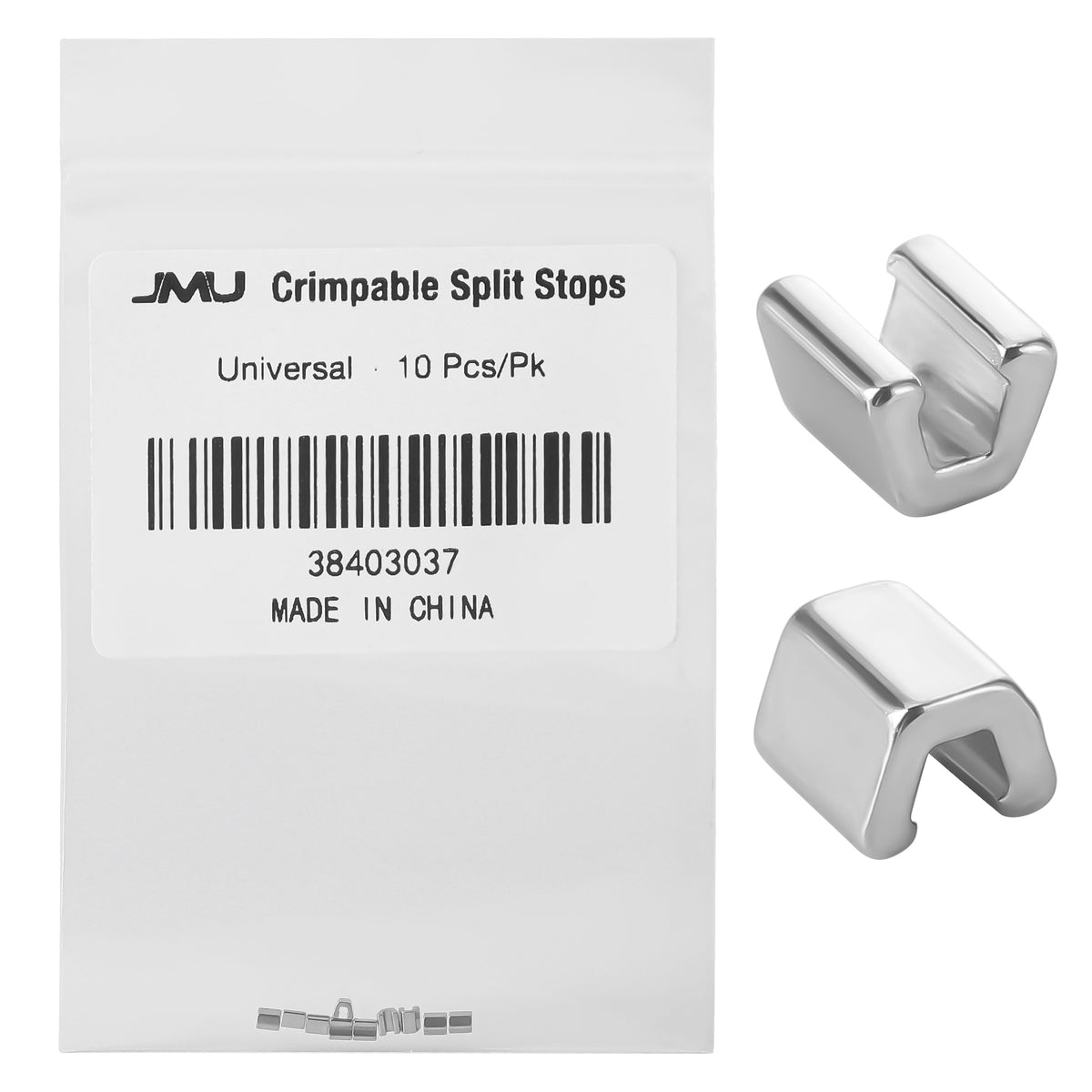 JMU Crimpable Split Stops Universal 10pcs/pk — JMU Dental